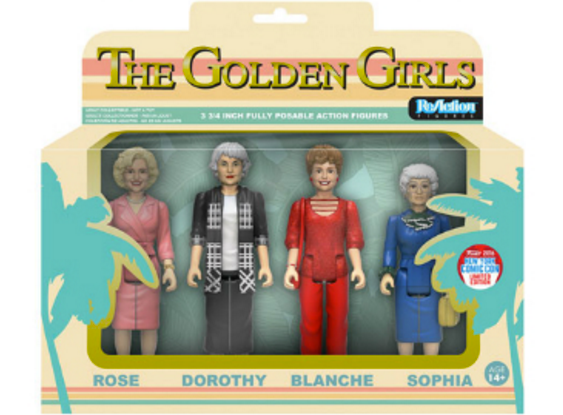 Exclusive ‘Golden Girls’ action figures to debut at New York Comic Con ...