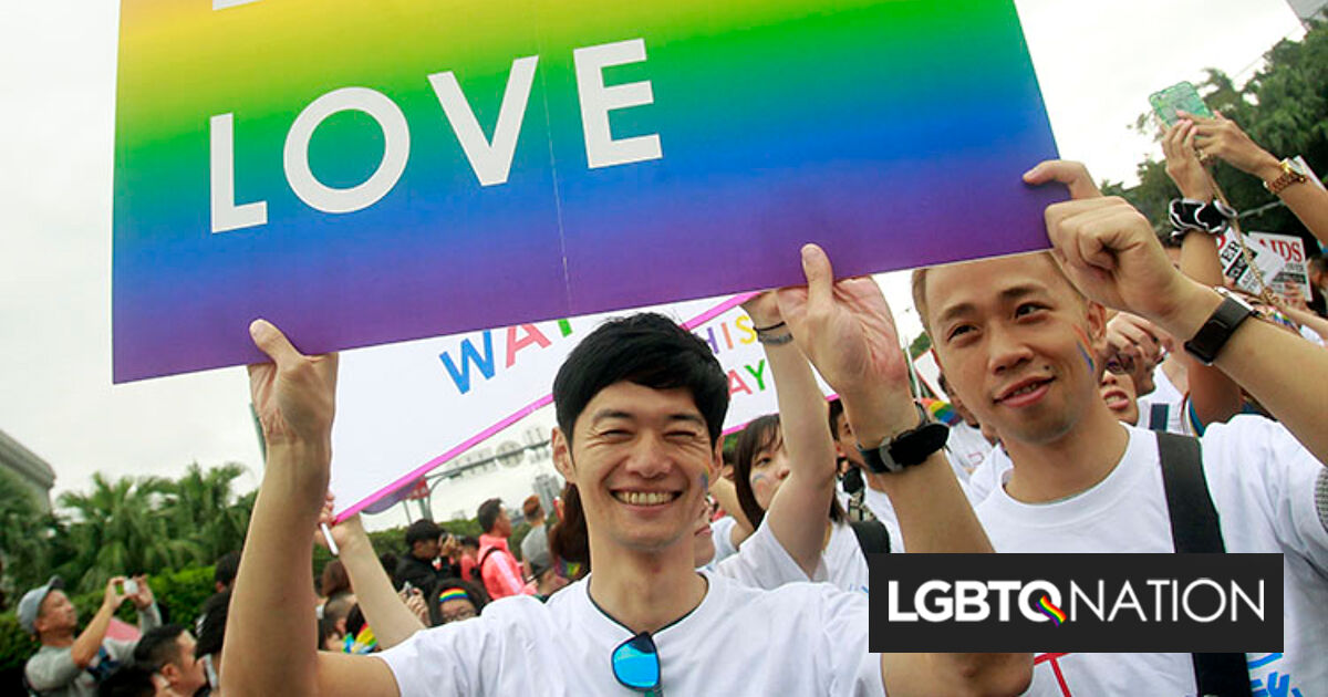 Taiwan Becomes First Asian Country To Legalize Same Sex Marriage