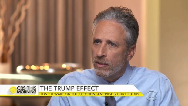 Jon Stewart says Trump is a repudiation of Republicans, but they will ...