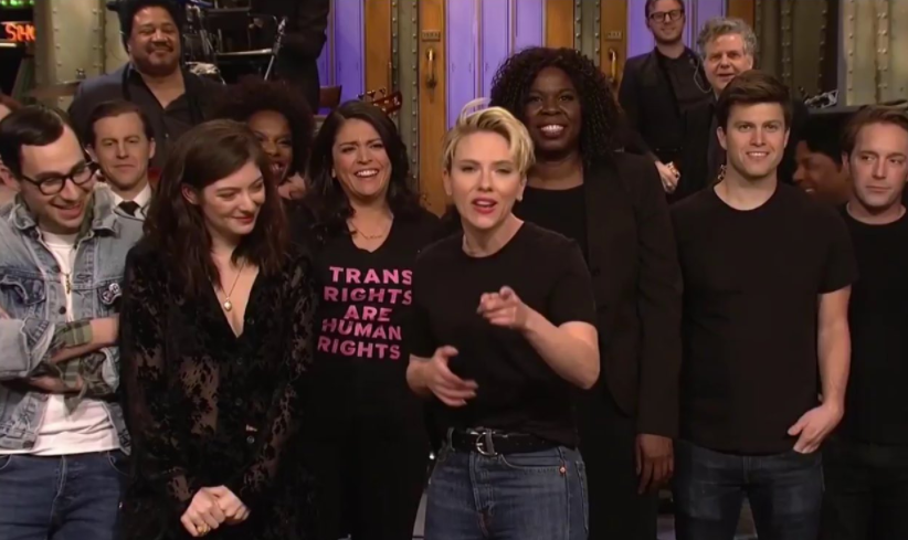 SNL mocks Logo's 'Fire Island,' cast shows support for transgender ...