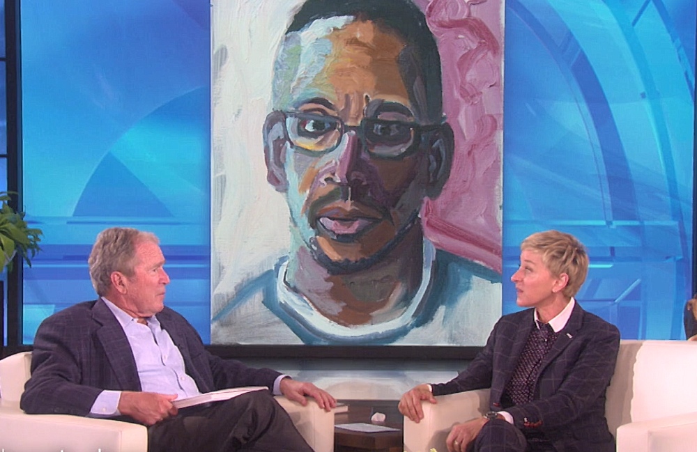 Watch George W. Bush talk to Ellen & throw shade about Donald Trump ...
