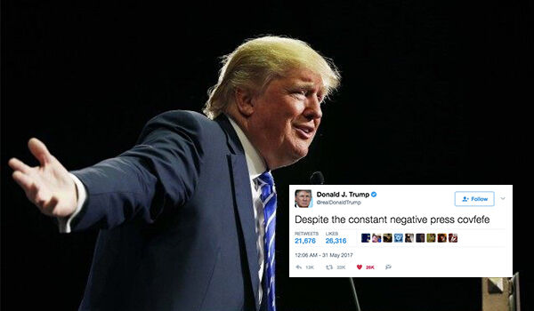 Trump's 'covfefe' tweet sets the internet into laugh riot frenzy ...