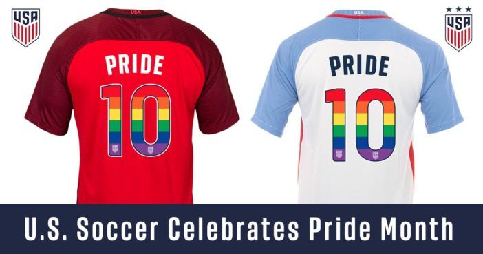 U.S. Soccer players will wear rainbow uniforms for Pride Month - LGBTQ ...