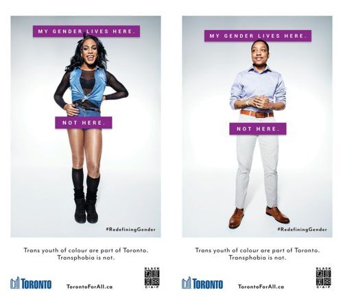 Toronto puts up ads to combat transphobia - LGBTQ Nation