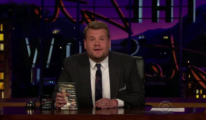 James Cordon schools apathetic Trump with 297 copies of 'Philadelphia ...