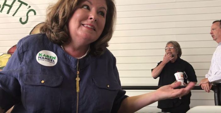 Watch Karen Handel tell a mother that she's against her child's right ...