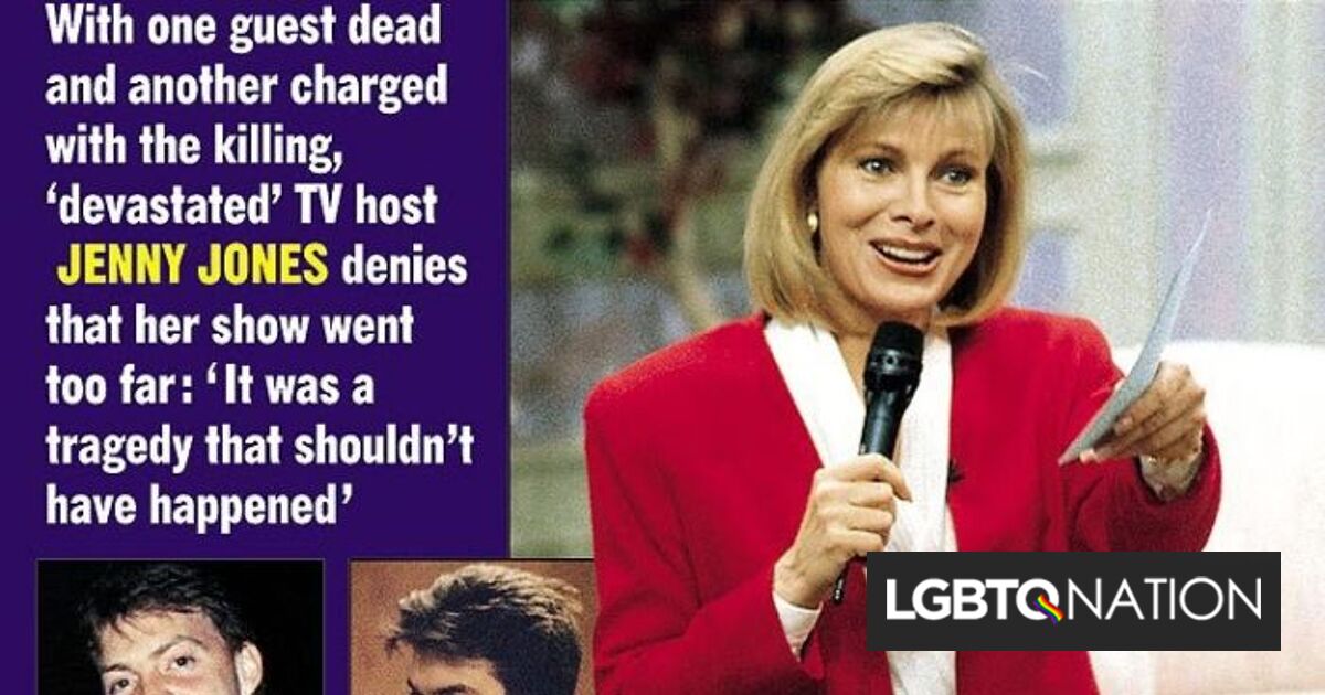 The Inside Story About The Jenny Jones Murder Trial That You Dont Know Lgbtq Nation