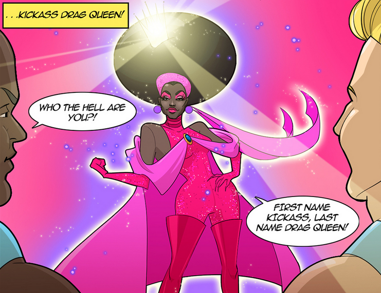 Bob the Drag Queen is now a comic book hero who saves a Pocket Gay ...