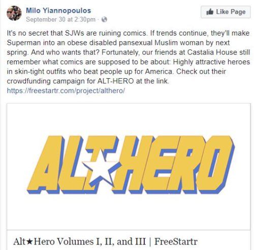 'Alt-Right' comic book meant to 'trigger' progressives is as awful as you'd expect - LGBTQ Nation
