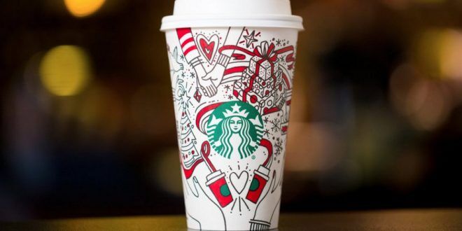 Did Starbucks put a lesbian couple holding hands on its Christmas cup ...
