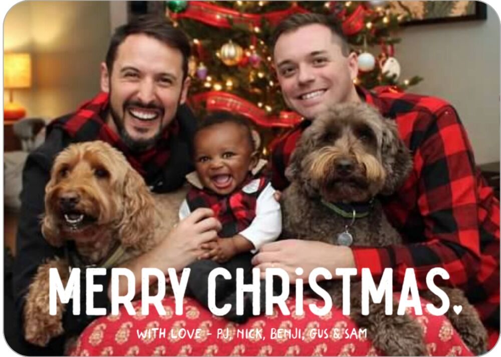 These LGBTQ family holiday cards will warm your heart - LGBTQ Nation