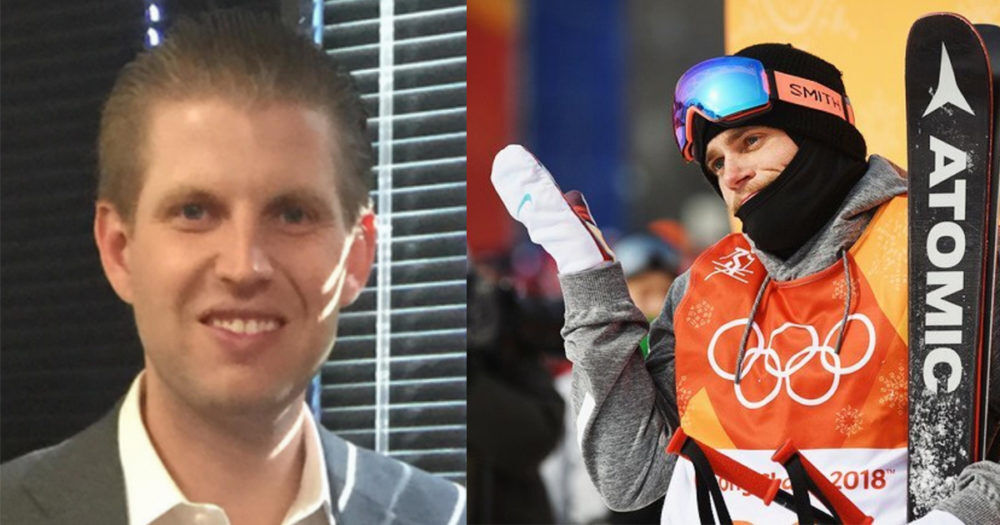 Eric Trump is disgusted Gus Kenworthy threw shade at 'beautiful ...