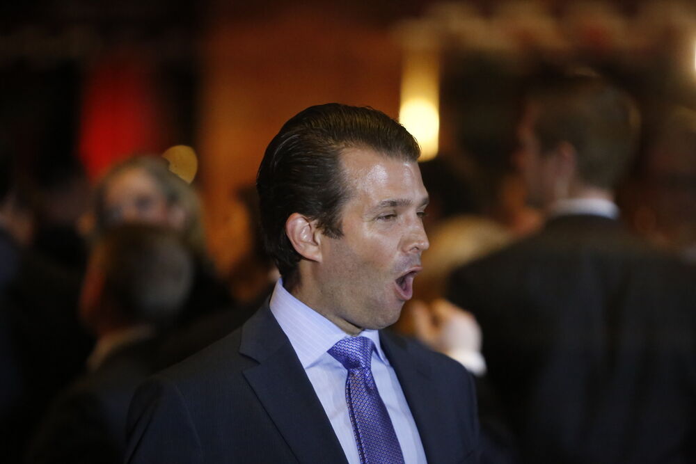 When the Trump administration goes down, it'll be because Don Jr is an ...