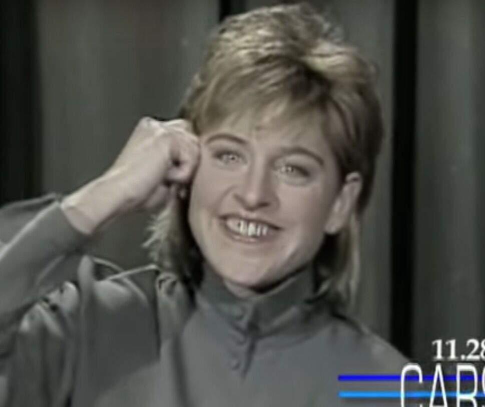Ellen reveals the tragic story behind her most famous stand up act ...