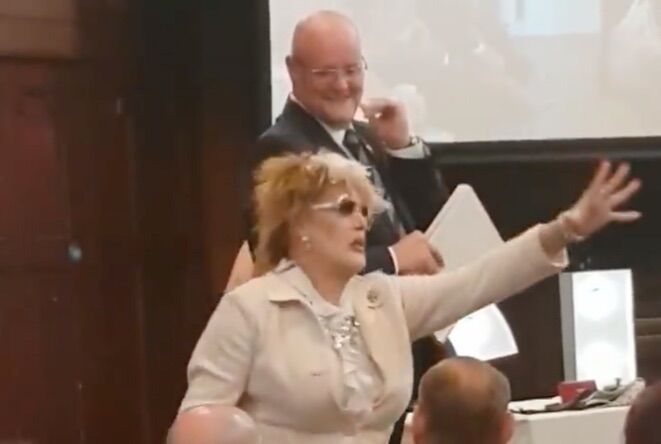 Watch this drag queen interrupt a wedding when the priest asks if ...