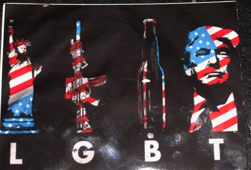 Someone is sending a picture of Trump & the type of gun used in the ...