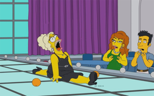 This is what Homer Simpson looks like after RuPaul's drag makeover ...