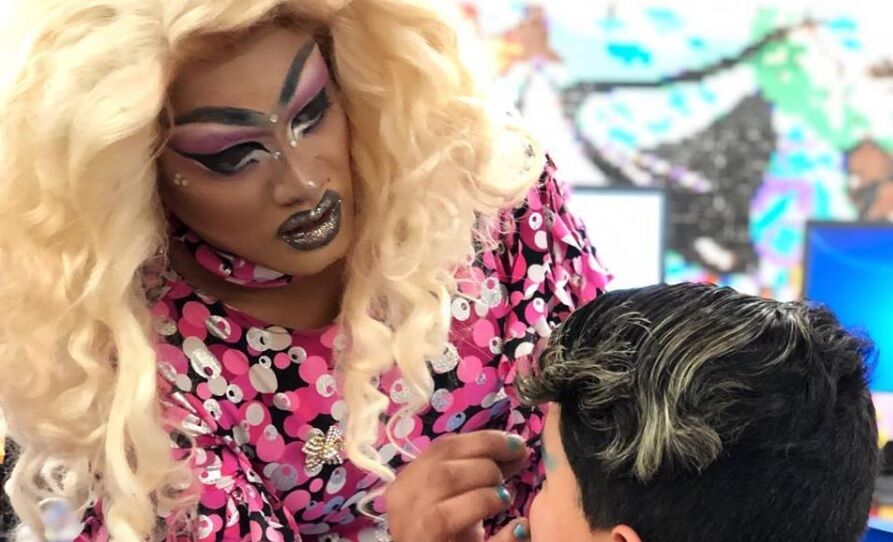 Christians spent an hour marching in the rain to protest drag queens ...