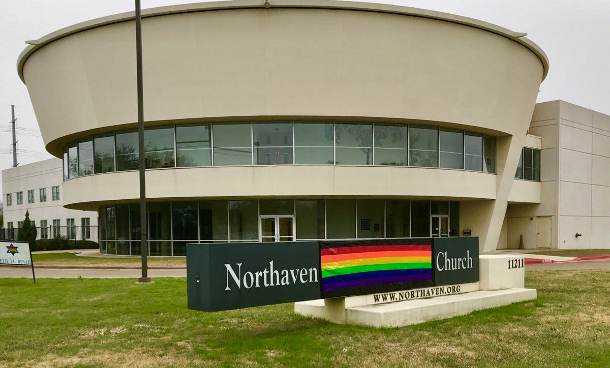 An LGBTQ-friendly church covered up 'United Methodist' in its sign in ...