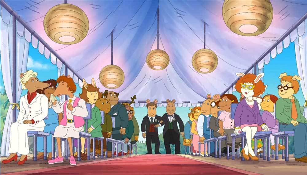 Mr. Ratburn came out & got married on the children's cartoon 'Arthur ...