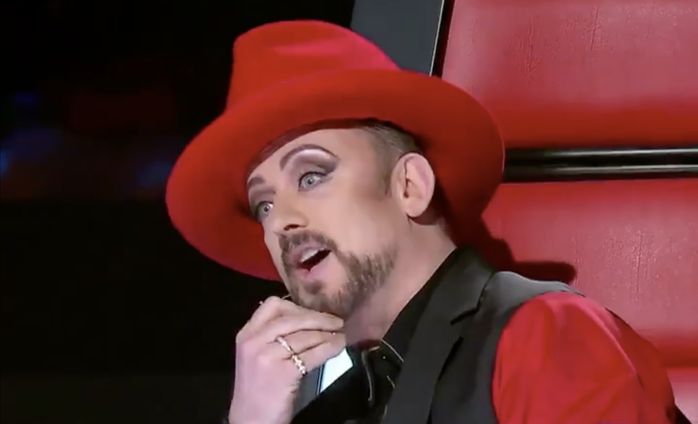 Diva Boy George dramatically walked off stage during a ‘Voice’ blind ...