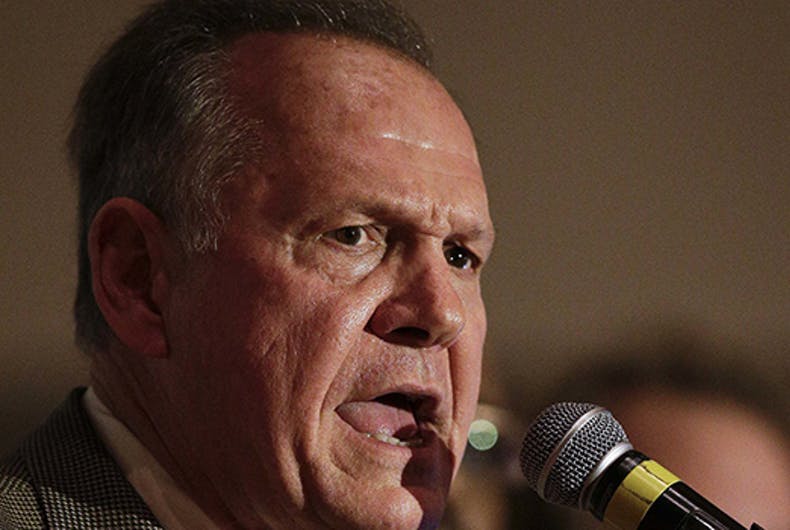 Roy Moore asks the Supreme Court to end marriage equality - LGBTQ Nation