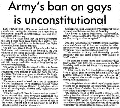 Meet Perry Watkins, the gay soldier the Supreme Court wouldn't let the ...