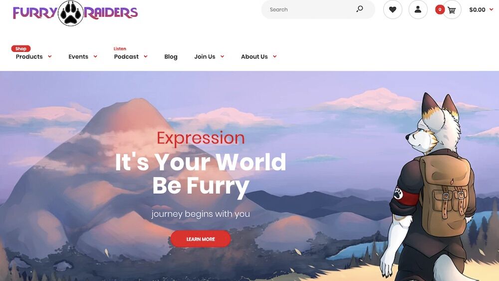 The furry community is very LGBTQ-inclusive & doesn't tolerate haters ...
