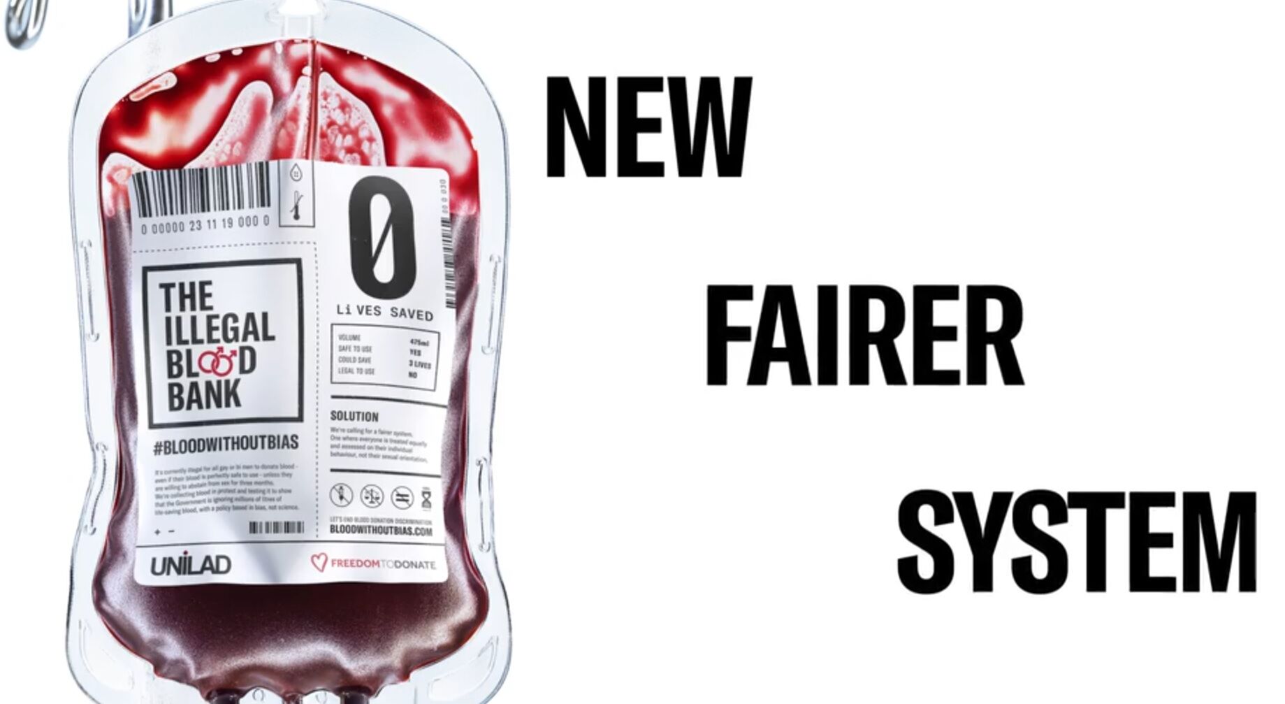 Activists are opening an "Illegal Blood Bank" to protest the gay blood ...