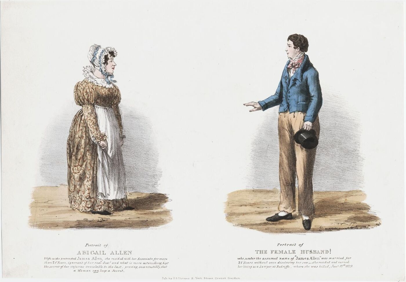 James Allen was declared a "female husband" in the early 19th century ...