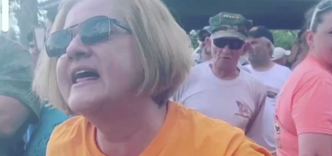 Woman filmed calling Black Lives Matter protestor a “gay homosexual ...