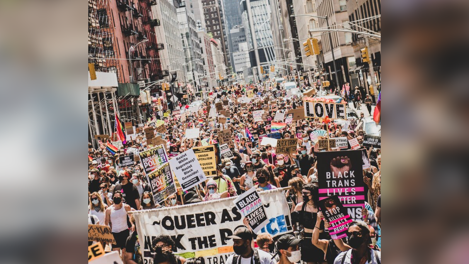 When it comes to NYC's dueling Pride parades... "The Fight Continues ...