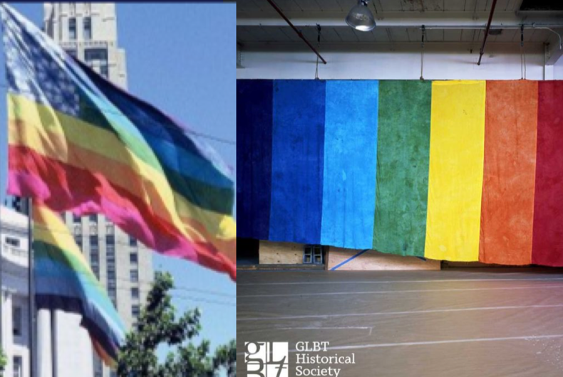 The very first rainbow Pride flags were thought to be gone. Until now ...