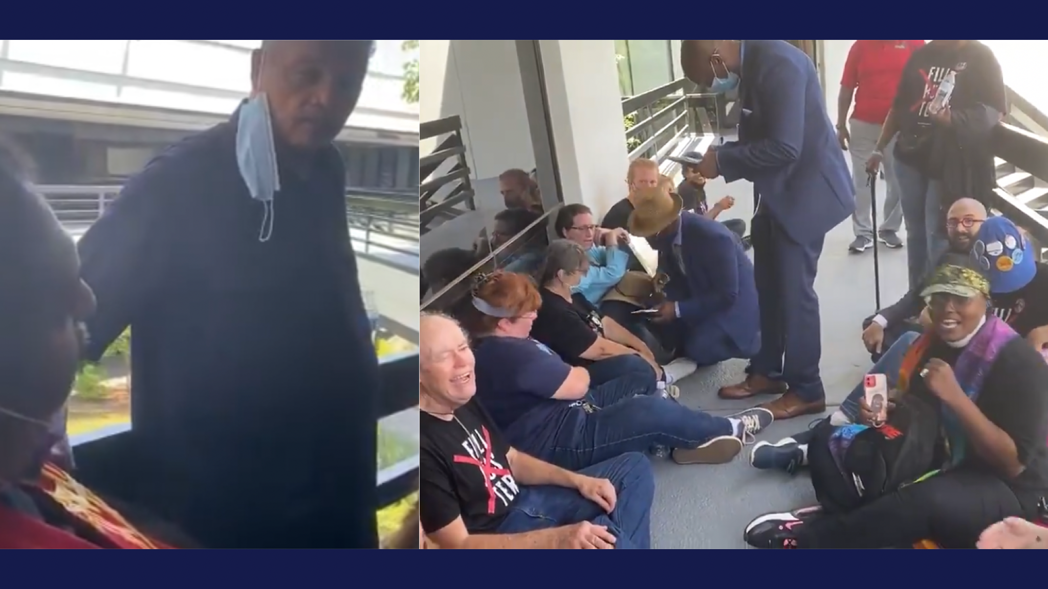 Rev. Jesse Jackson arrested protesting Sen. Kyrsten Sinema - LGBTQ Nation
