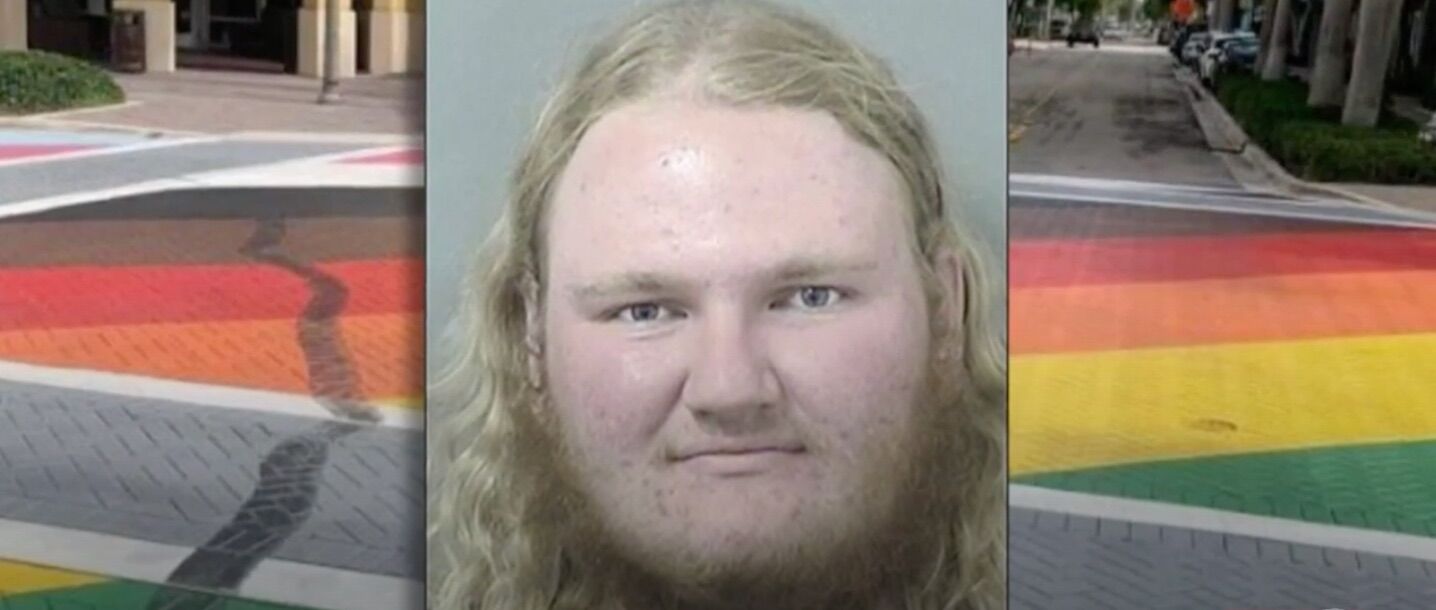 Trump supporter who destroyed rainbow crosswalk demands jury trial ...