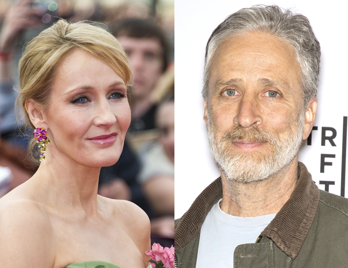 Jon Stewart tears into JK Rowling's antisemitic goblin bankers - LGBTQ ...