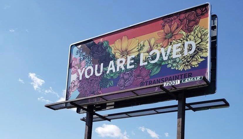 These billboards are going up across America to show love to ...