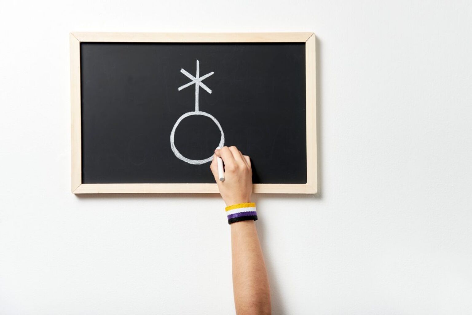 All about the nonbinary symbol - LGBTQ Nation