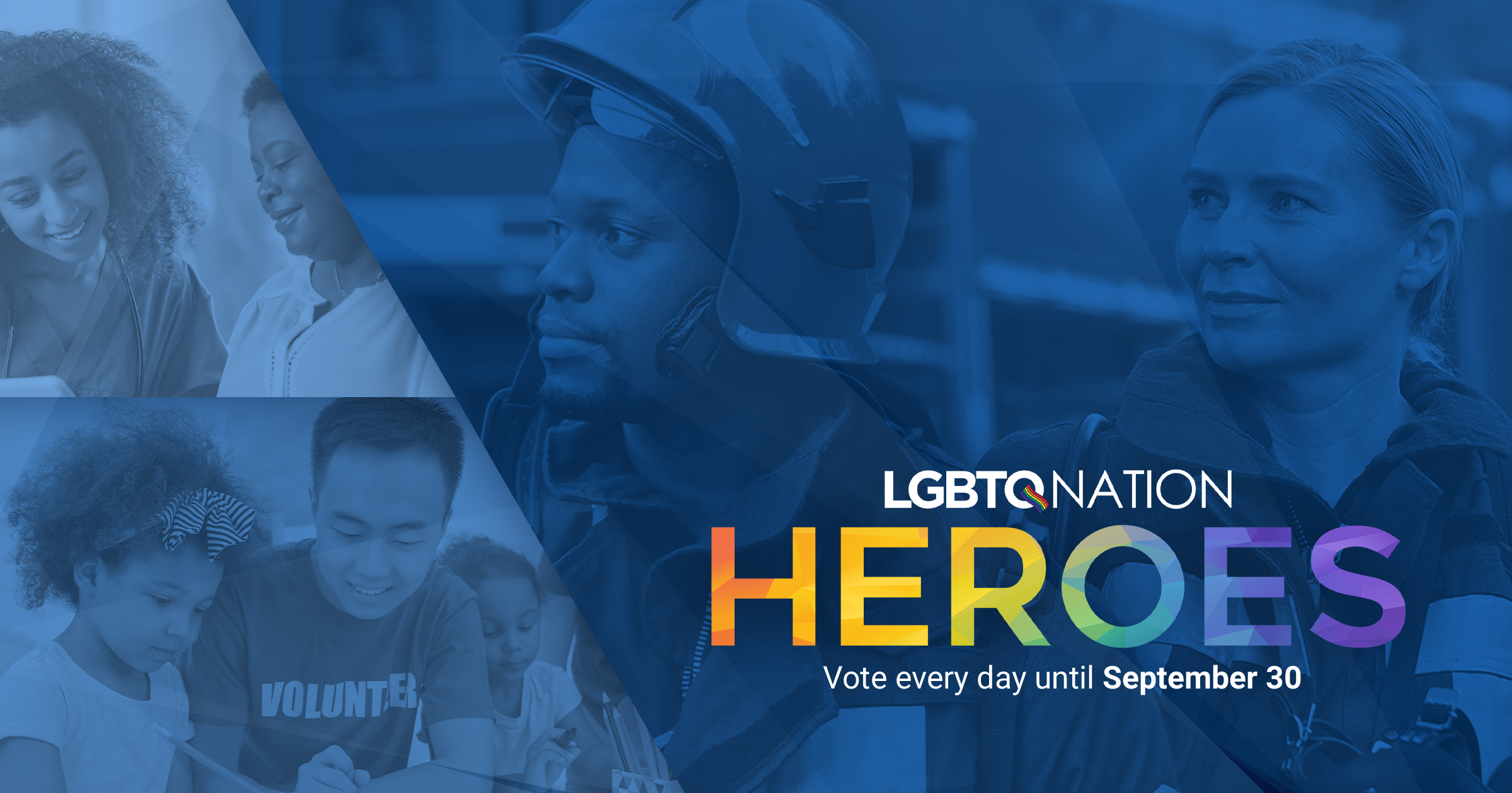 Vote for LGBTQ Nation's Heroes 2022