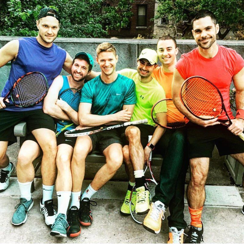 This gay super fan is winning tennis one fantastic podcast at a time ...