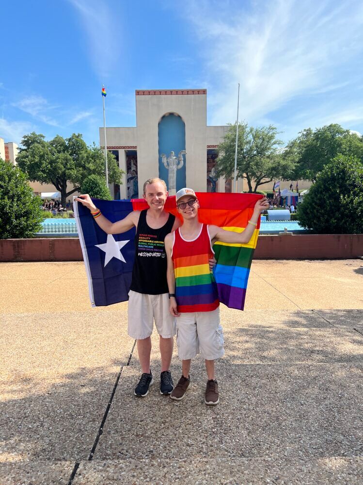 Pride in Pictures: A couple of Pride virgins lose it in Texas - LGBTQ ...