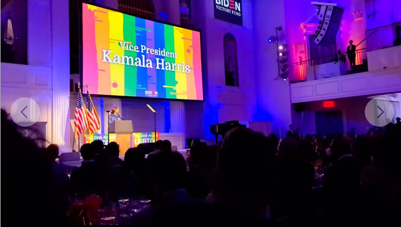 Kamala Harris blitzed New York City in show of support for LGBTQ+ ...
