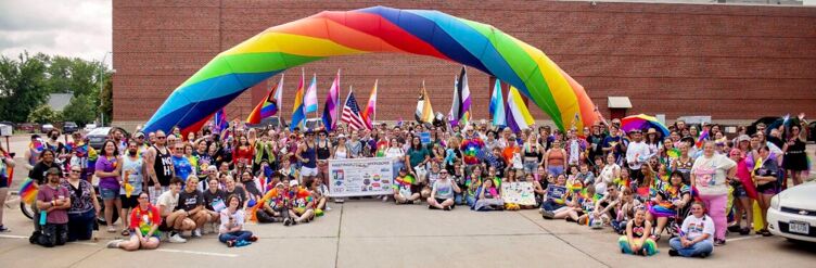 Pride in Pictures: A rainbow breaks out over small-town Nebraska ...