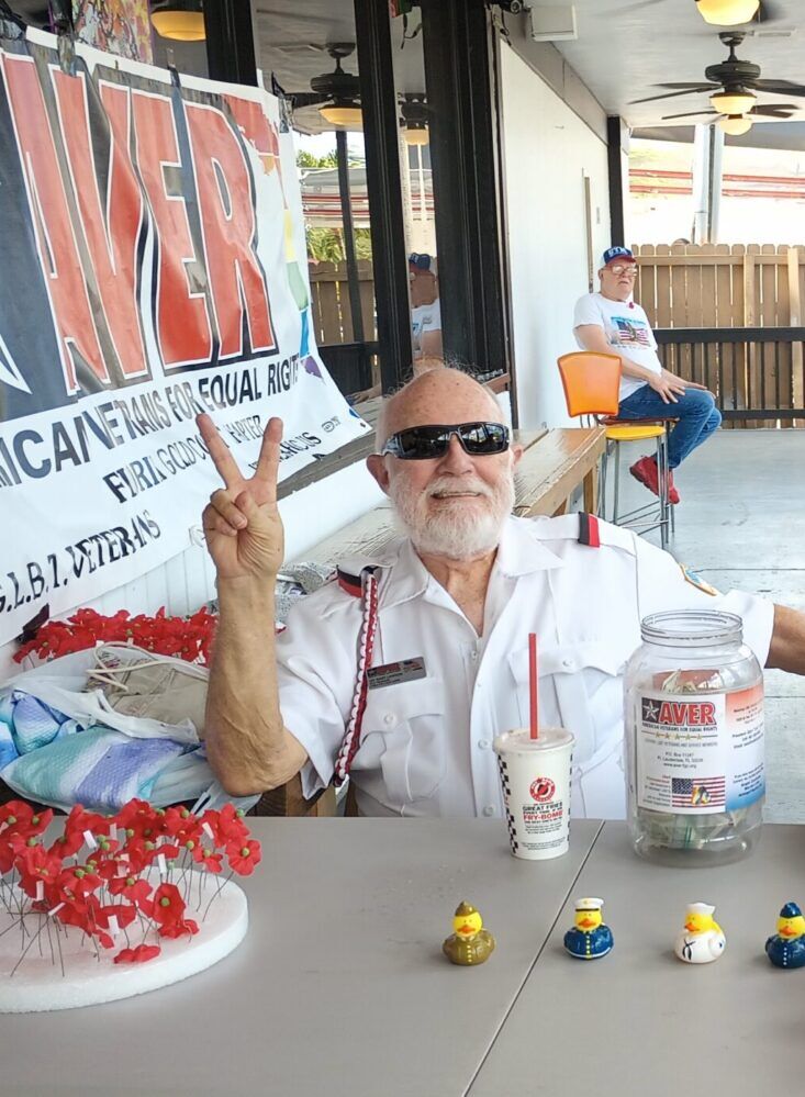Lee Lawson is honoring elder LGBTQ+ veterans after fighting for gay ...