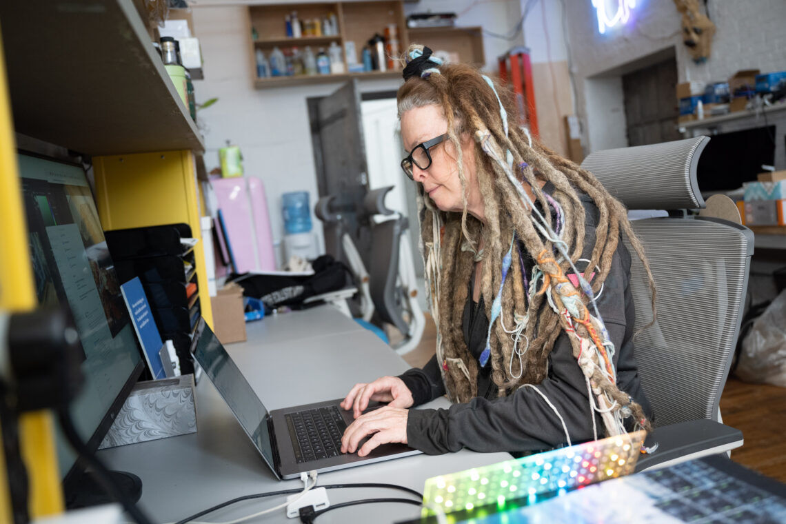From a WWII battlefield to future worlds, this trans tech designer ...