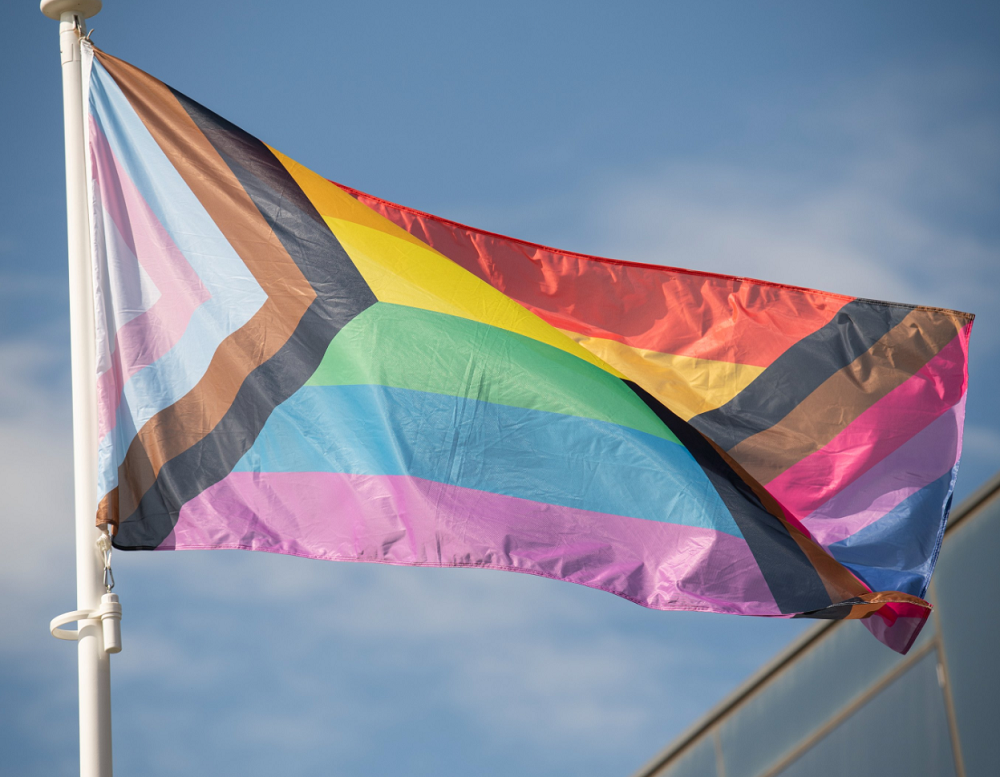 A new Pride flag design was flown in London & the internet hates it ...