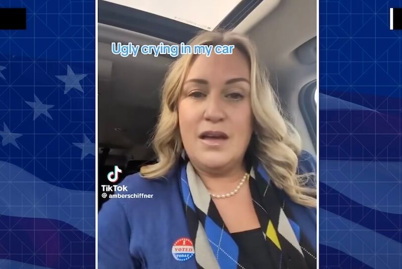 Woman "ugly cries" on video after voting in support of LGBTQ+ "friends ...
