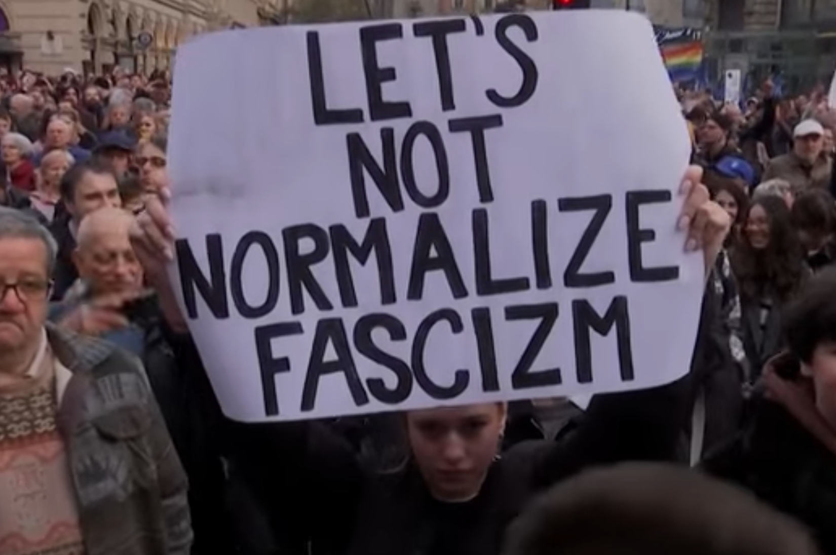 Tens of thousands fill Hungary's streets to protest ban on LGBTQ+ ...