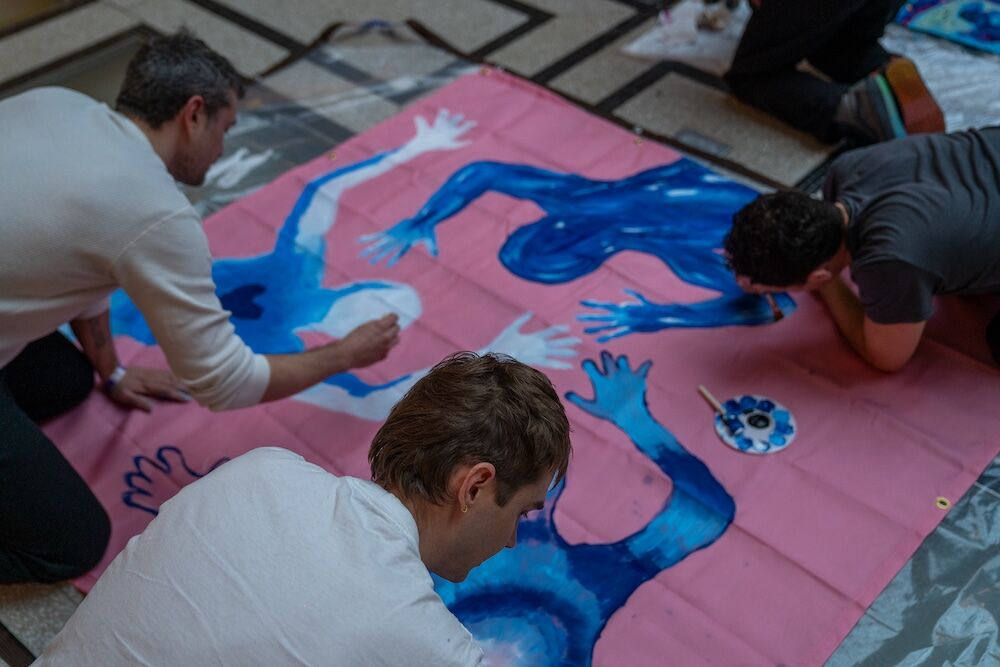 These panels from the “Freedom to Be” quilt aim to elevate trans joy ...