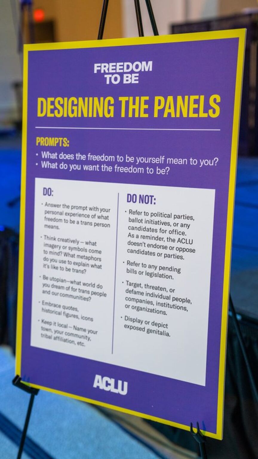 These panels from the “Freedom to Be” quilt aim to elevate trans joy ...